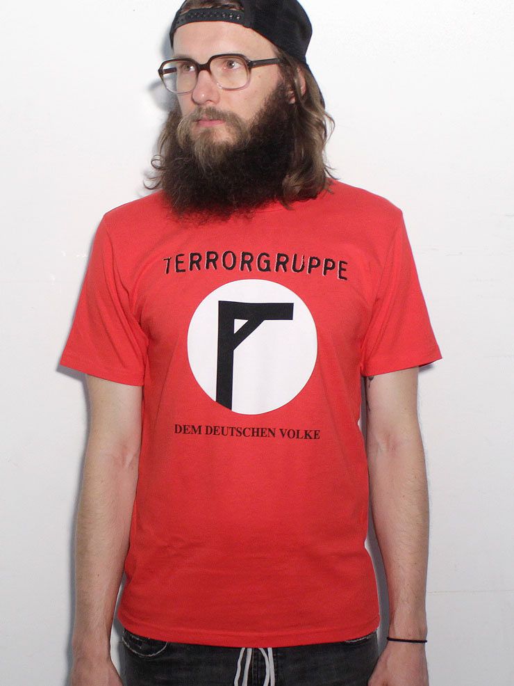 Terrorgruppe - T-Shirt - Dem deutschen Volke NEU - Red