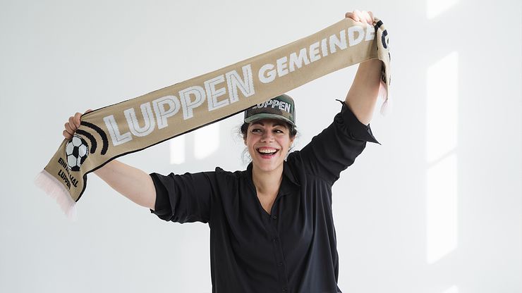 Einfach mal Luppen - Luppen Gemeinde Schal