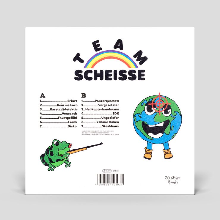 SoulForce Records - Team Scheisse - Vinyl LP - Ich habe dir Blumen von ...
