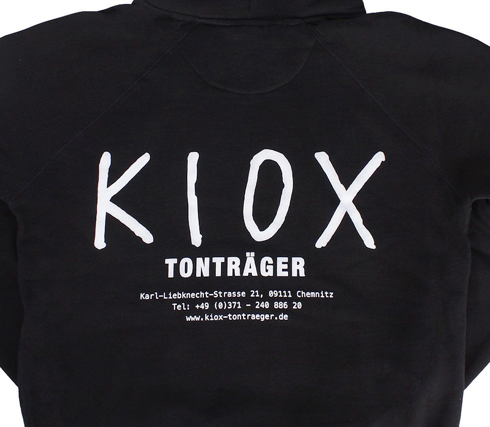 Kummer KIOX Tonträger Hoodie schwarz | krasserstoff.com