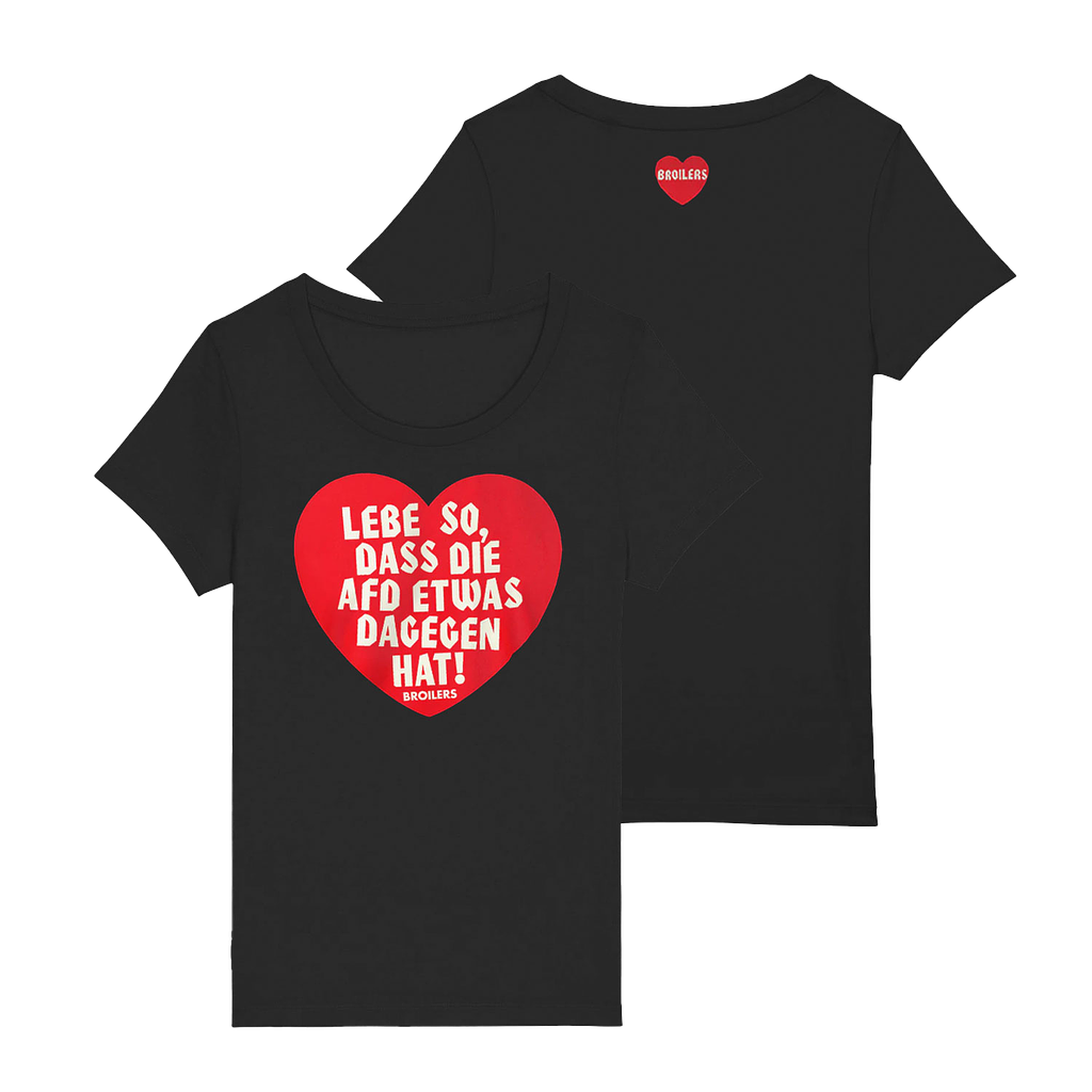 Lebe So Girly T-Shirt Schwarz | Broilers | Offizieller Shop