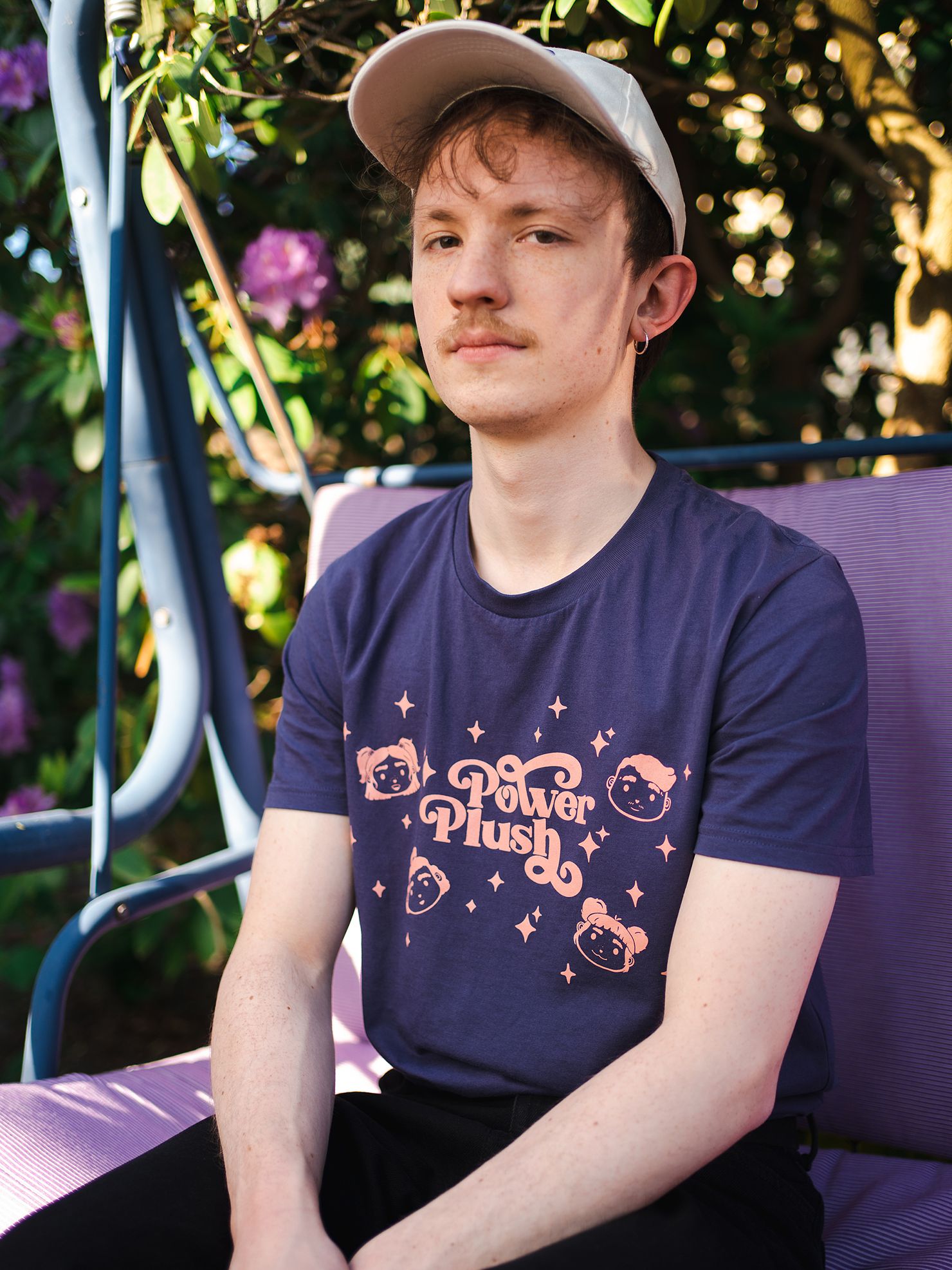 Power Plush - Tourshirt 2023 - Coping Fantasies - Lila