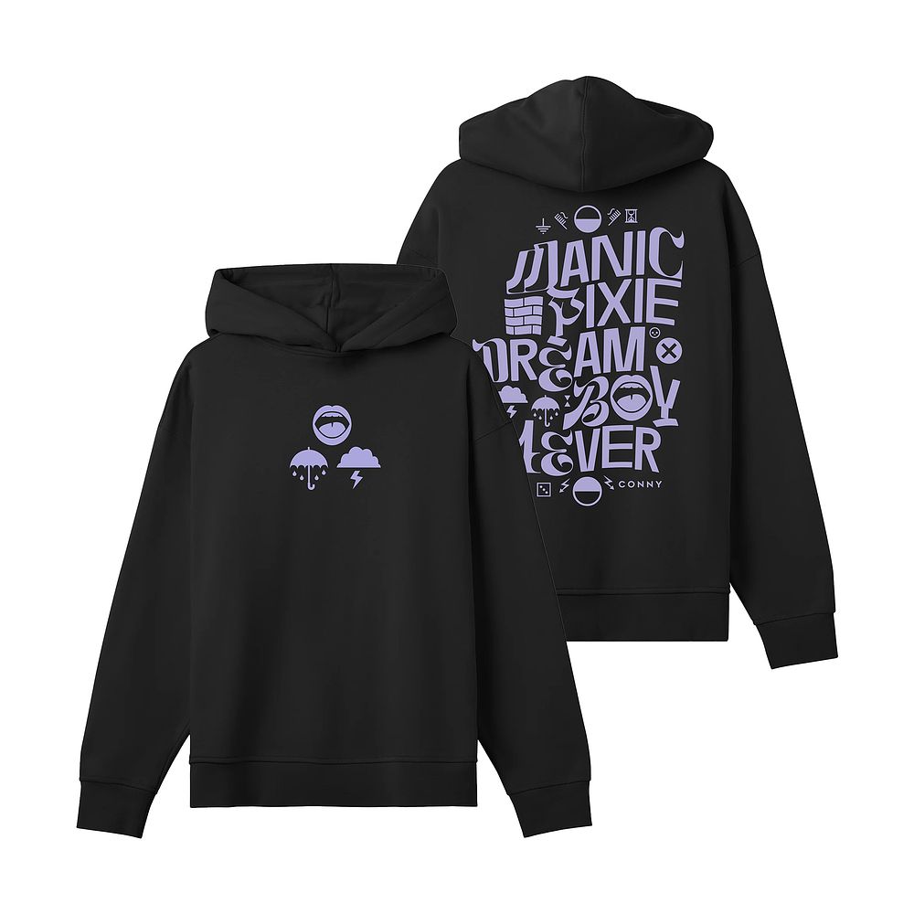 CONNY - Hoodie - Manic Pixie Dream Boy, Vol.3 - Black