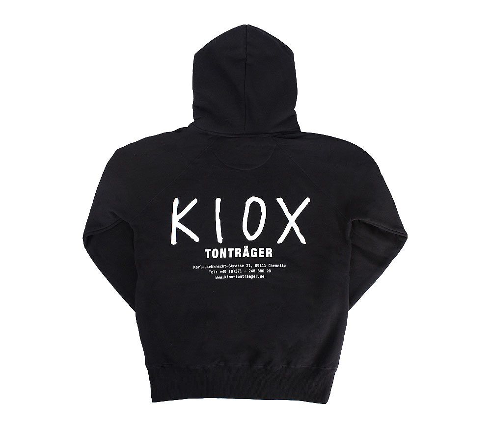 Kummer KIOX Tonträger Hoodie schwarz | krasserstoff.com