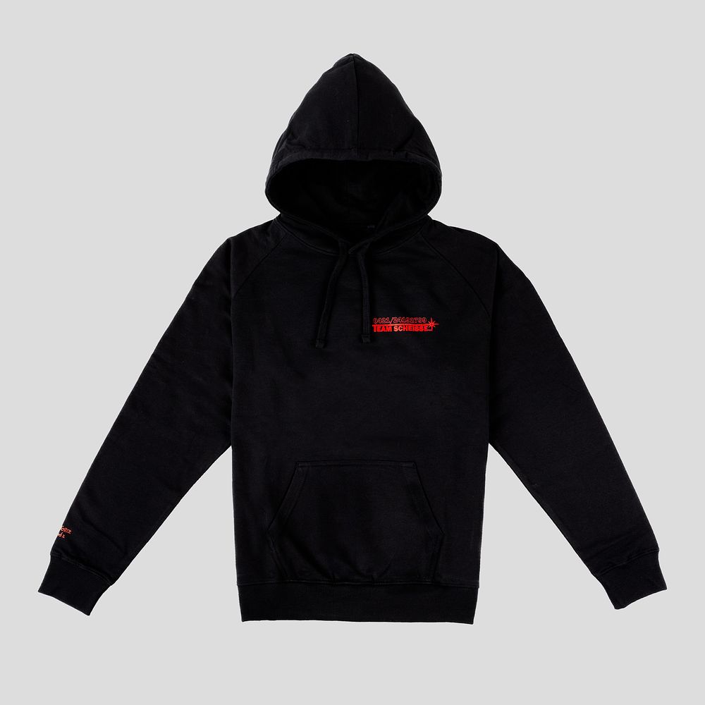 Team Scheisse - Hoodie - GbR - Schwarz
