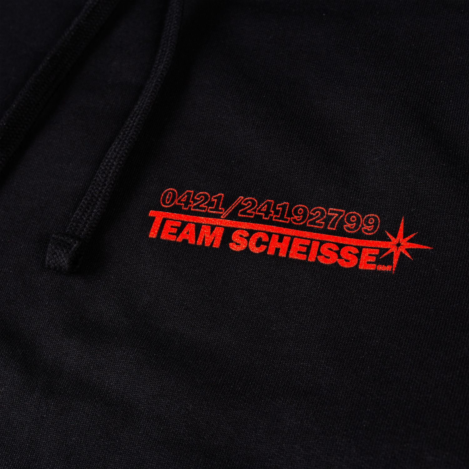 Team Scheisse - Hoodie - GbR - Schwarz