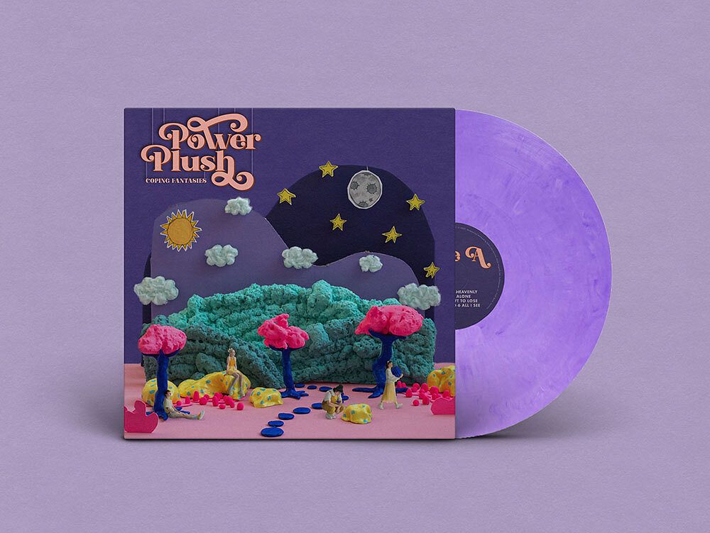 Power Plush - Colored Vinyl (Limited Edition) - Coping Fantasies - Lila