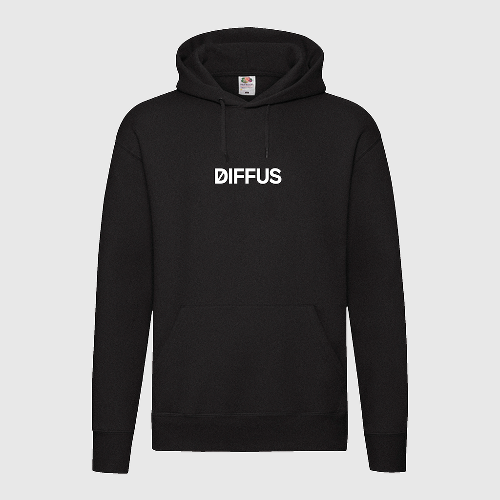 Diffi Hoodie Schwarz | Diffus | Offizieller Shop