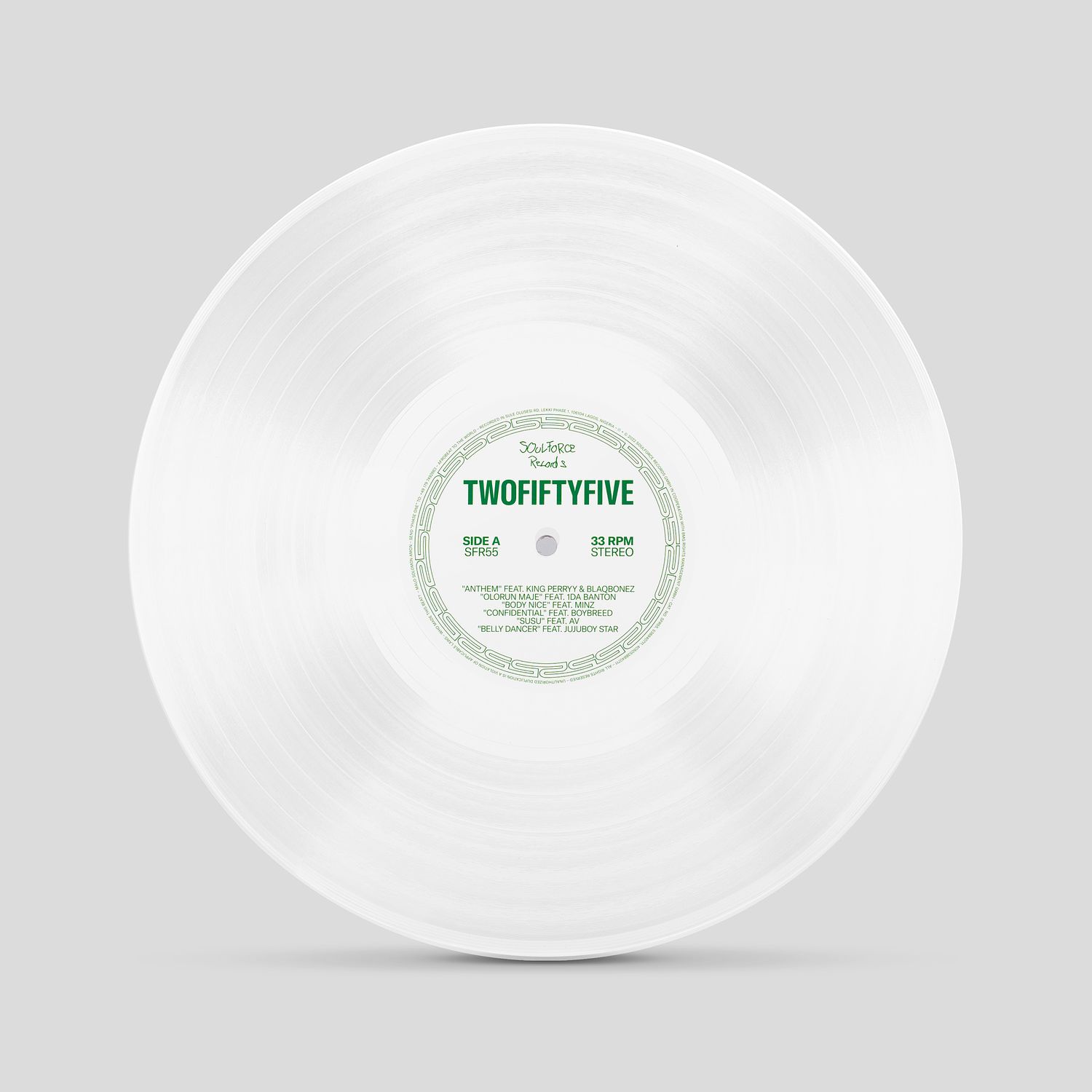 255 - Vinyl LP - PHASE ONE - weiß