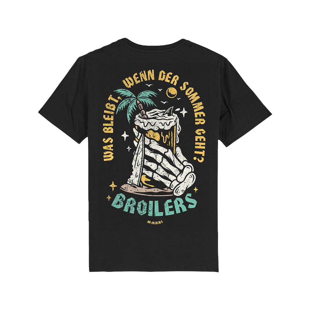 Was Bleibt T-Shirt Schwarz | Broilers | Offizieller Shop