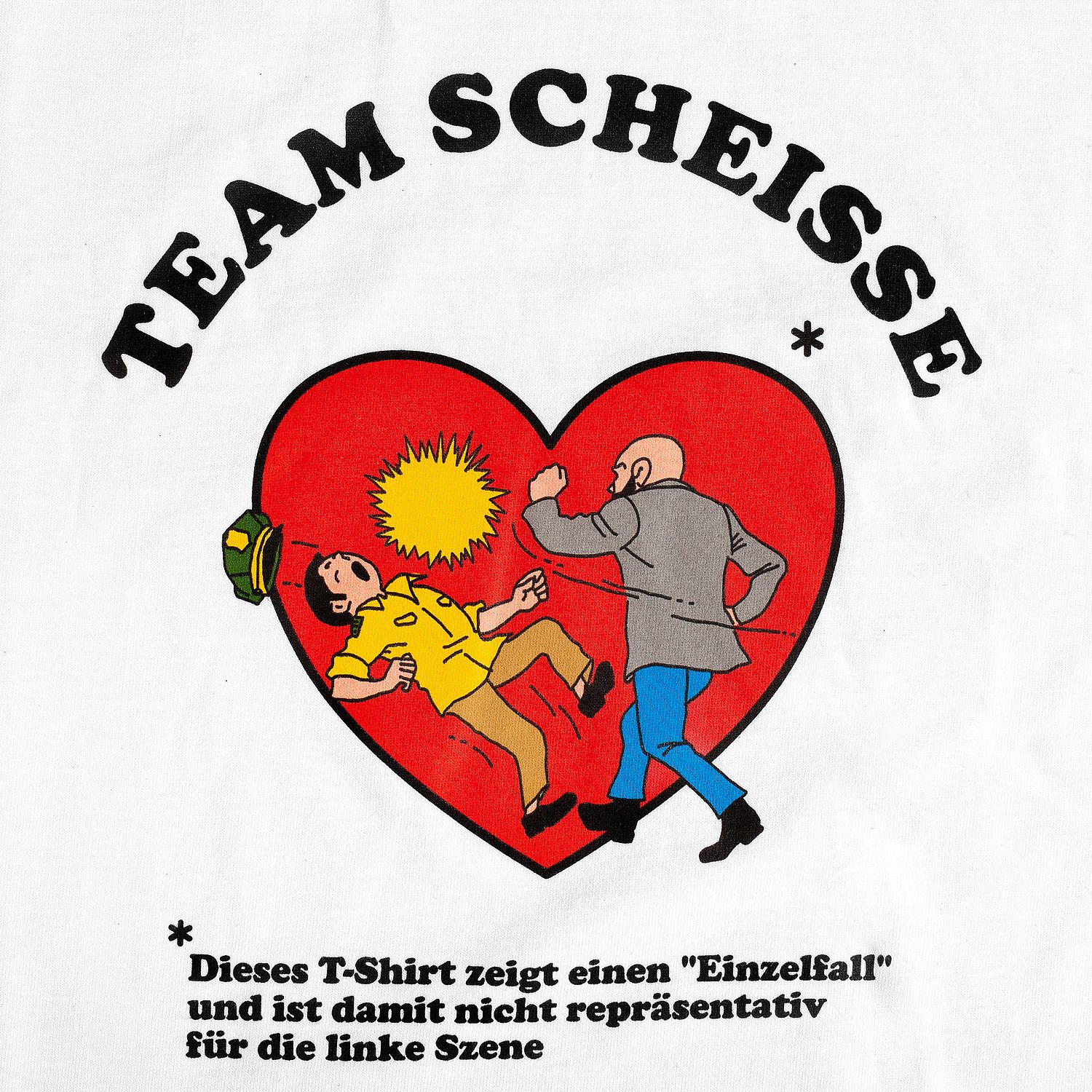 Team Scheisse Safeword T-Shirt Weiß | SoulForce Records | Offizieller Shop