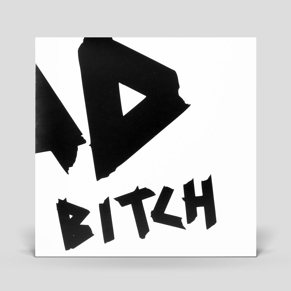 KenTheMan & KitschKrieg - 7" Vinyl Single - BAD BITCH - Clear